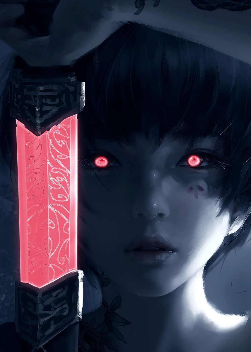 'Samurai sword' Poster, picture, metal print, paint by JustKidding Dot ...