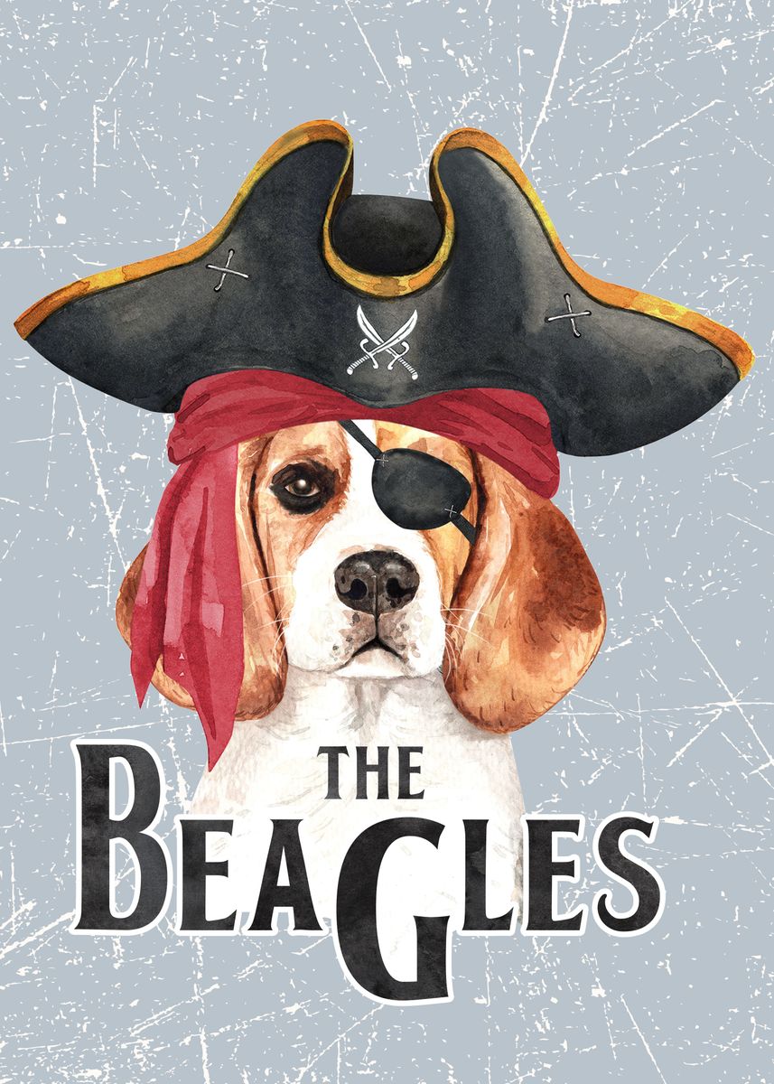 'The Beagles ' Poster by Instart | Displate