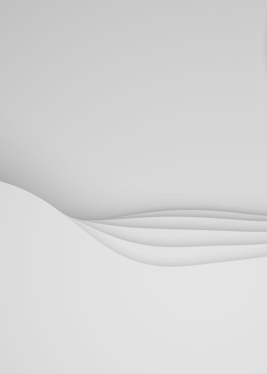 'White Lines 6' Poster, picture, metal print, paint by Bertil Hansen ...