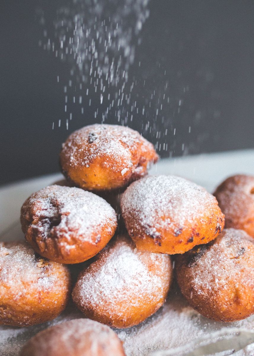 'Dusted Doughnuts' Poster, picture, metal print, paint by Harsha ...
