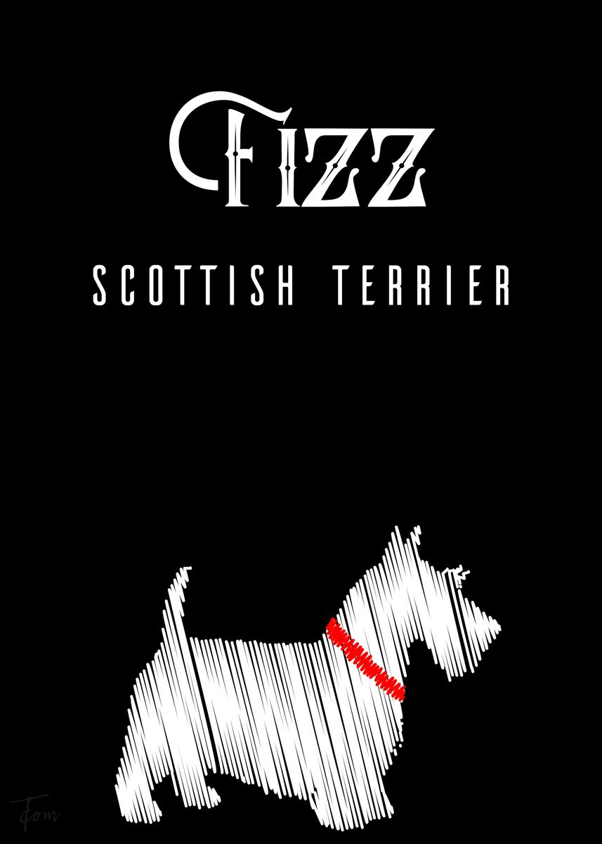 'Fizz' Poster, picture, metal print, paint by Petra Rommelfanger | Displate