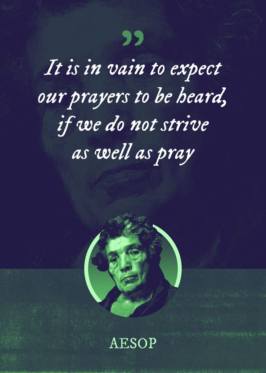 'It is in vain to expect' Poster by Syahrasi | Displate