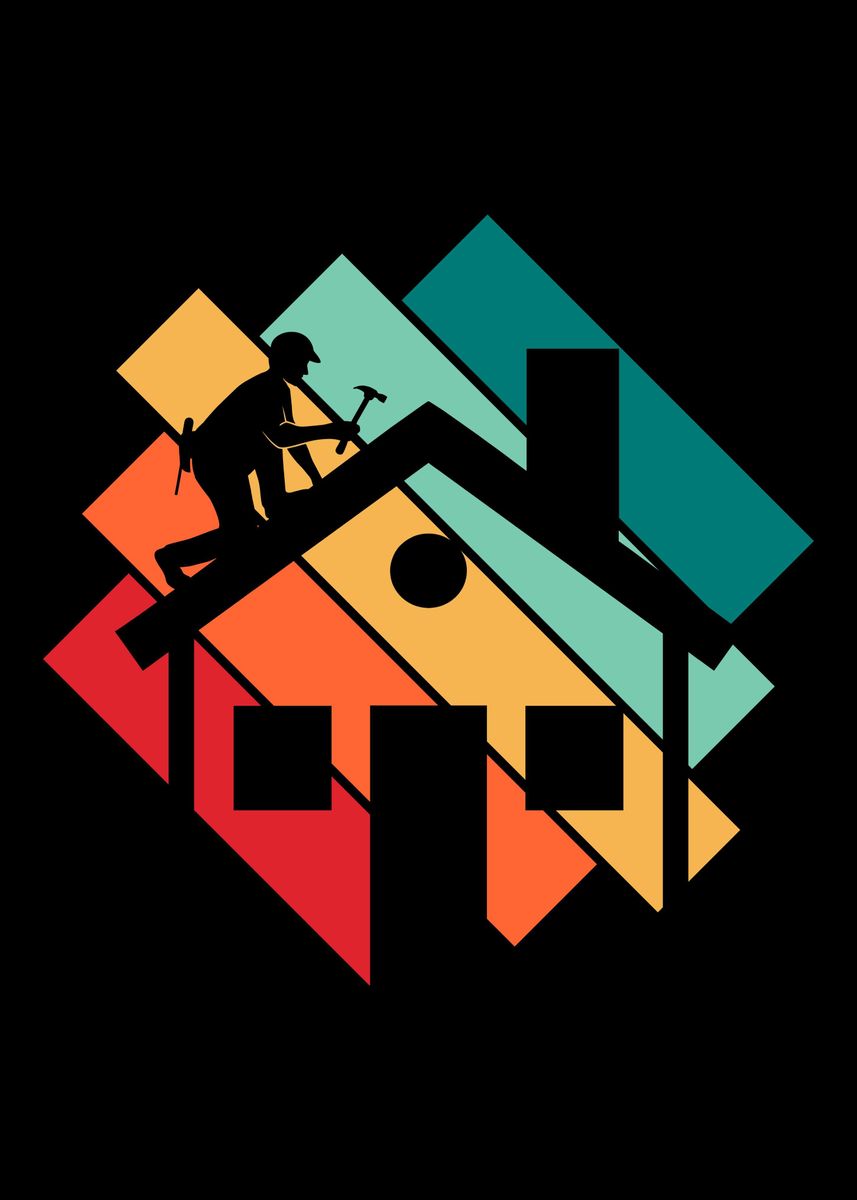 'Roofer' Poster by Hexor | Displate