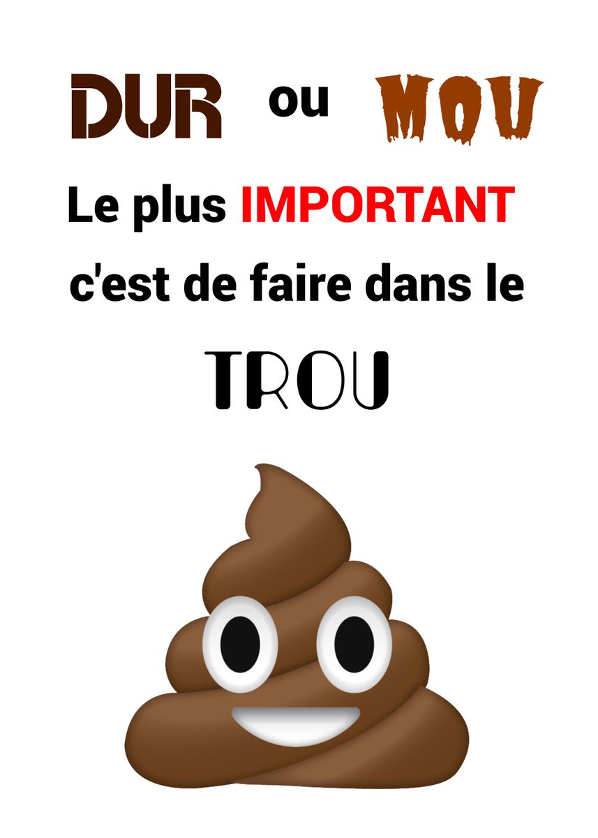 'Dur ou Mou' Poster, picture, metal print, paint by Thibaut Cassagne ...