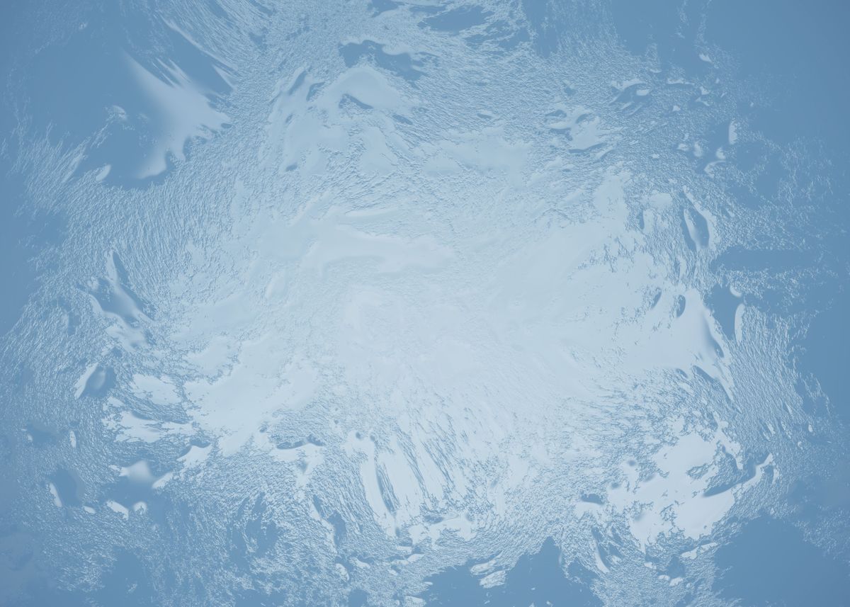 'Ice layer underwater sky' Poster by Gianfranco Grenar | Displate