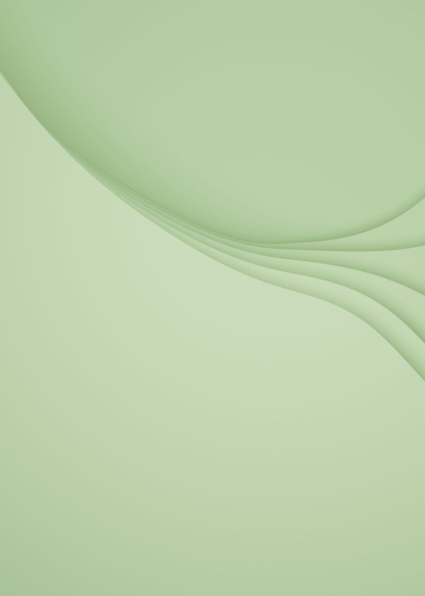 'Green Lines 6' Poster by Bertil Hansen | Displate