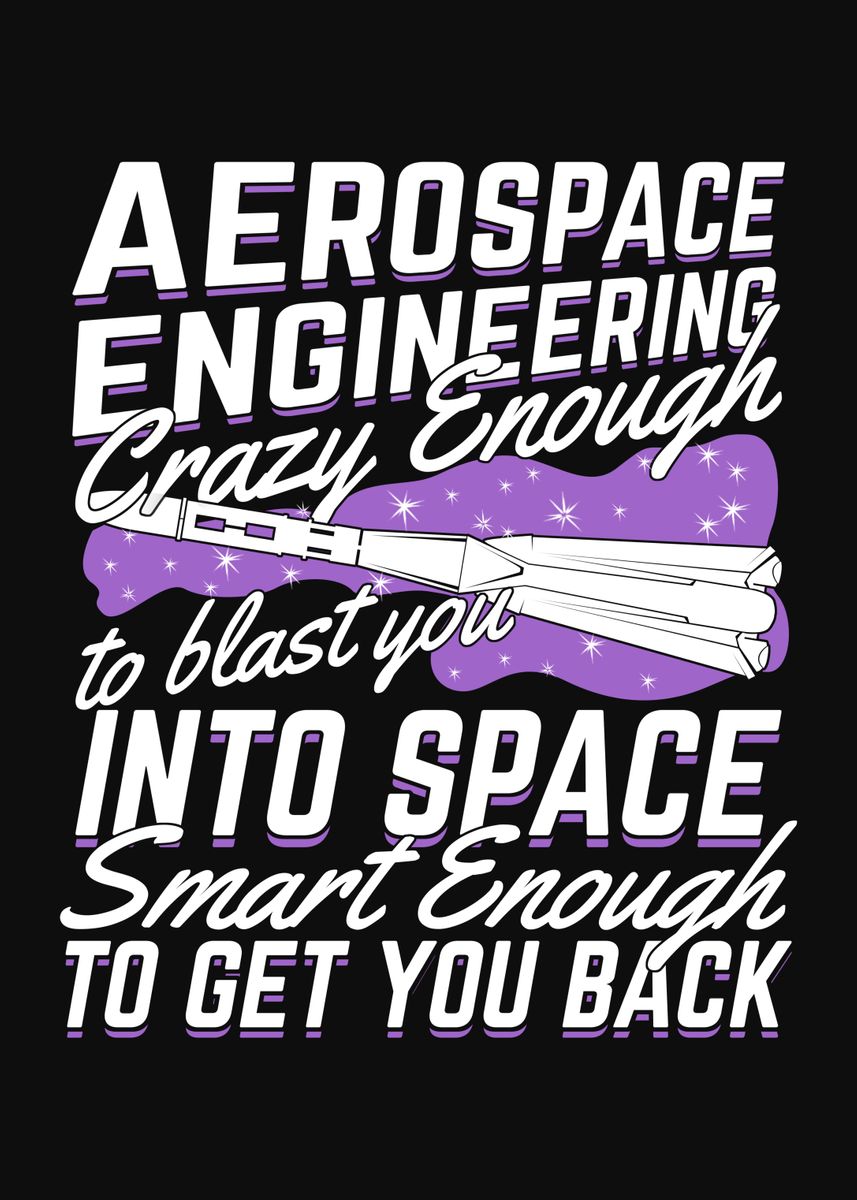 'Aerospace Engineering ' Poster by Marcel Doll | Displate