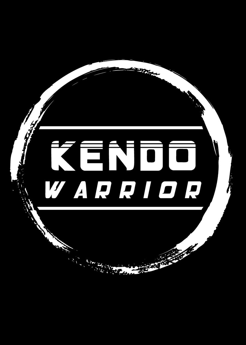 'Kendo Warrior' Poster, picture, metal print, paint by dr3designs ...