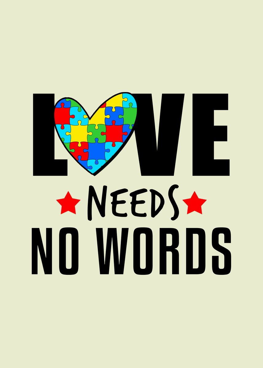 'Autism Awareness Wall Art' Poster, picture, metal print, paint by ...