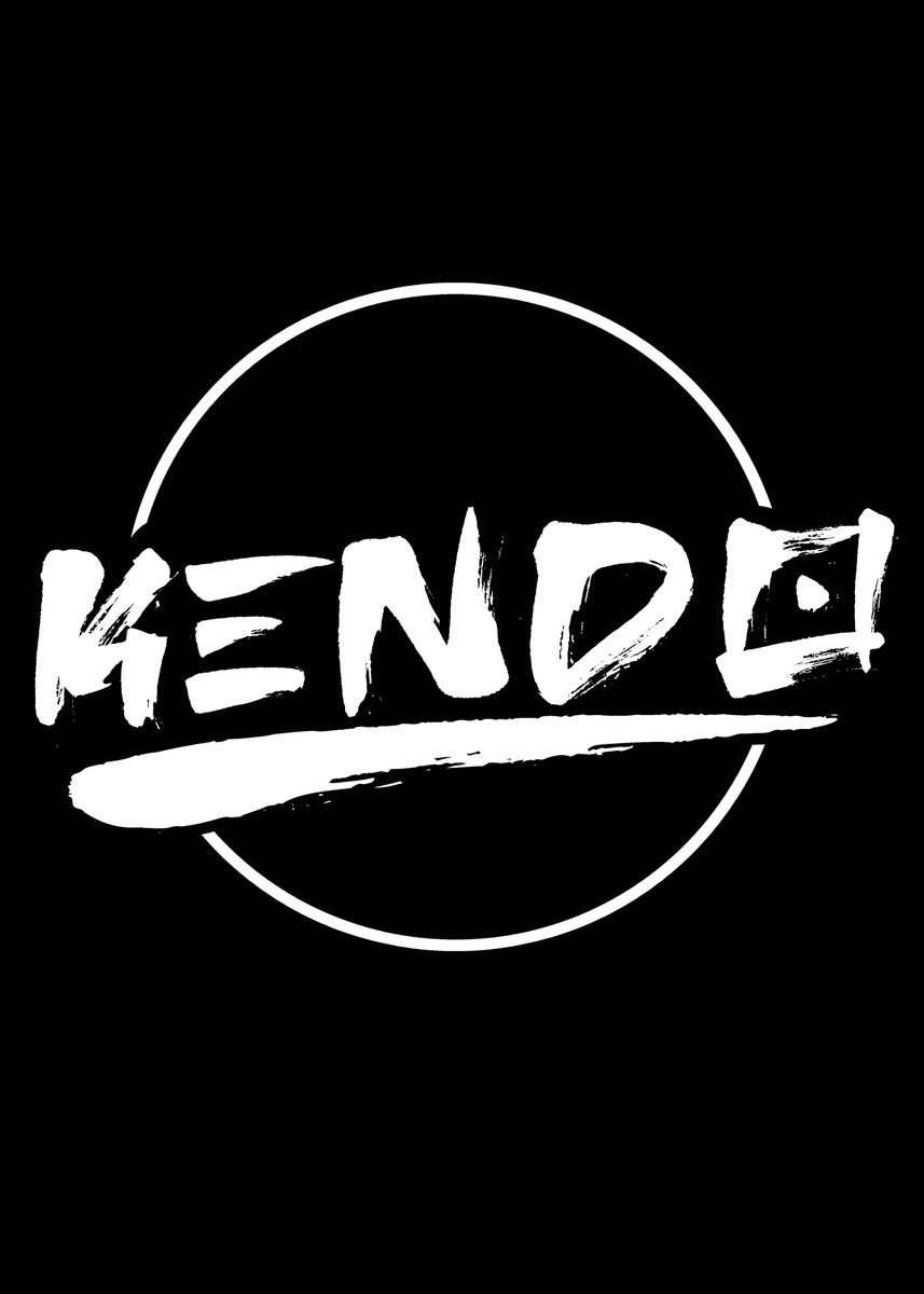 'Kendo' Poster, picture, metal print, paint by dr3designs | Displate