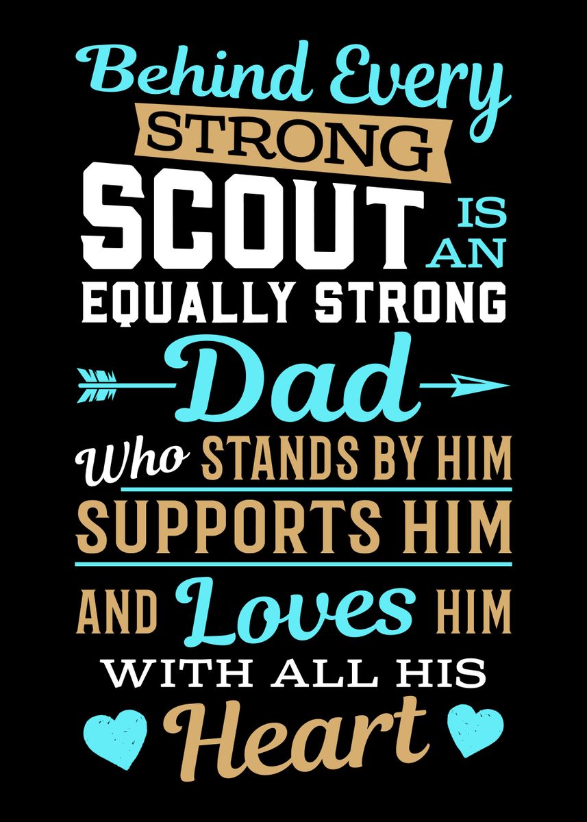 'Scout Dad' Poster by platenum | Displate