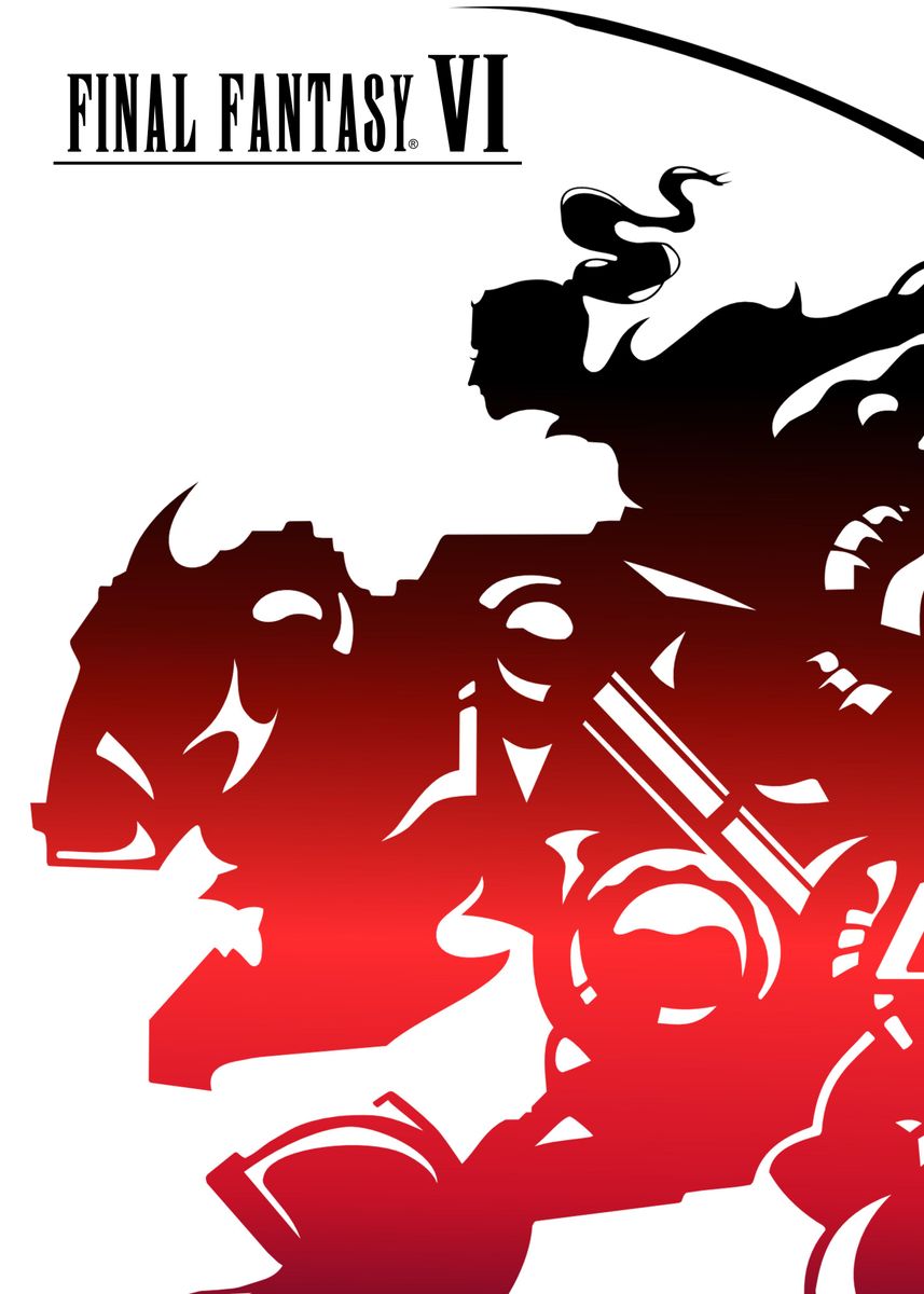 'Final Fantasy VI' Poster, picture, metal print, paint by Ze Wiss ...
