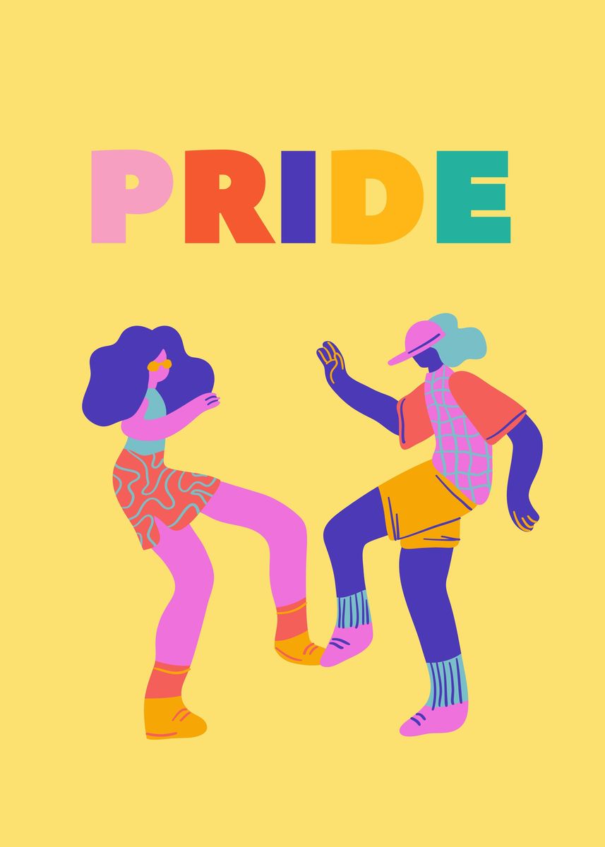 'pride' Poster by cj kim | Displate