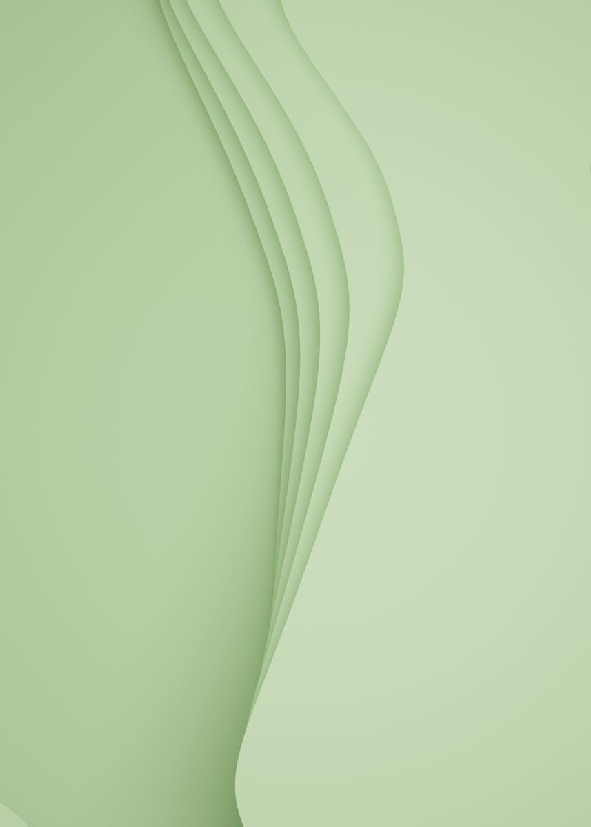 'Green Lines 9' Poster by Bertil Hansen | Displate