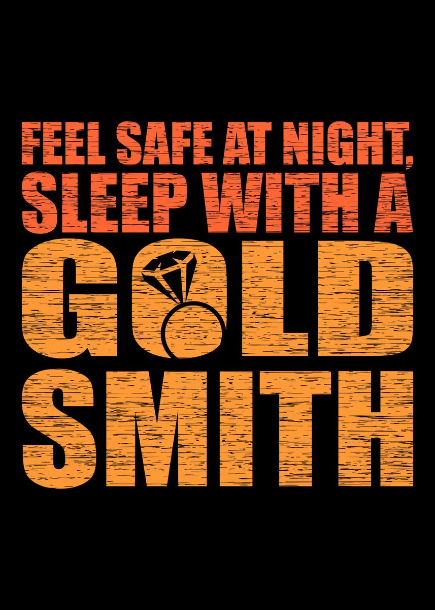 'Goldsmith' Poster, picture, metal print, paint by Hexor | Displate