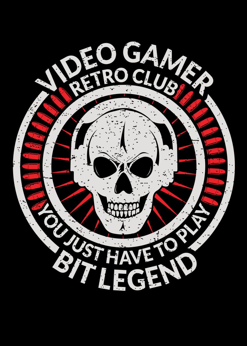 'Gaming Gifts' Poster, picture, metal print, paint by ZS C O M M E R C ...