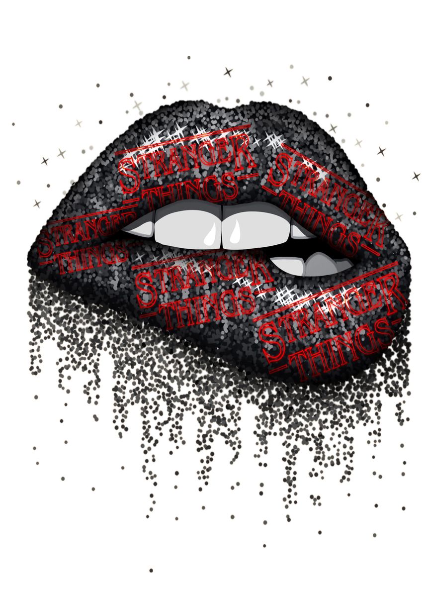 'lips' Poster by yvon | Displate