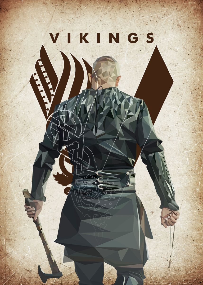 'Vikings ' Poster by Exclusive Poster | Displate