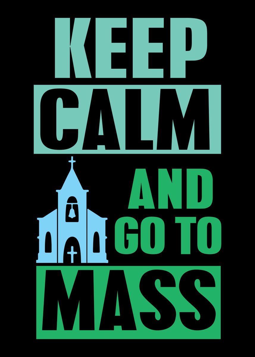 'Catholic Church Priest' Poster, picture, metal print, paint by ...