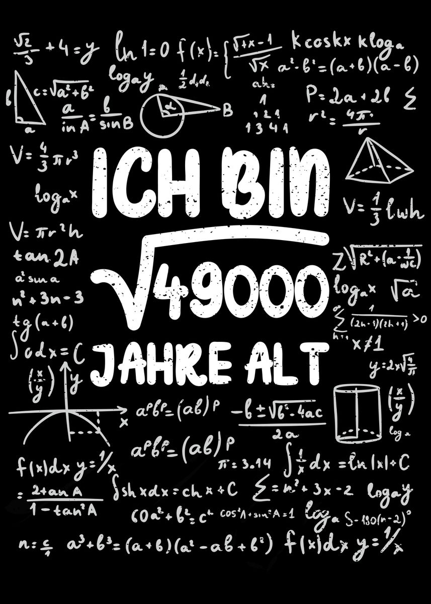'Wurzel 4900 Jahre Alt' Poster, picture, metal print, paint by ...