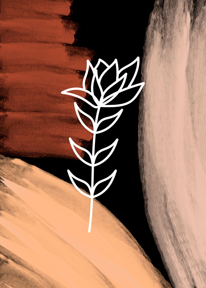 'Minimalist Scandinavian 4' Poster by Dzulfikar . | Displate