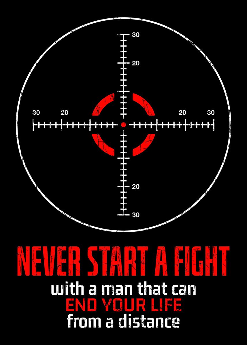 'Range Shooting Apparel For' Poster, picture, metal print, paint by ...