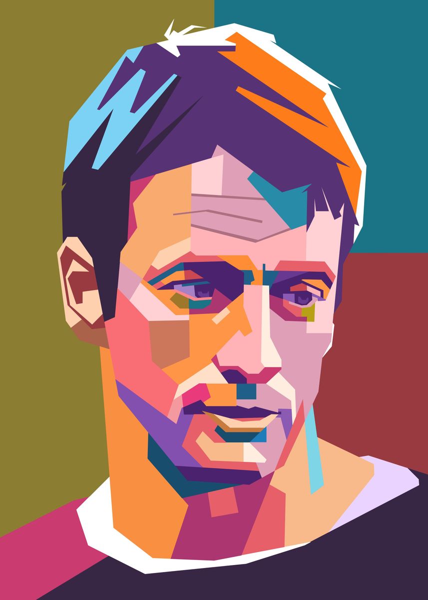 'Tony Hawk' Poster, picture, metal print, paint by Poernama Sahroe ...