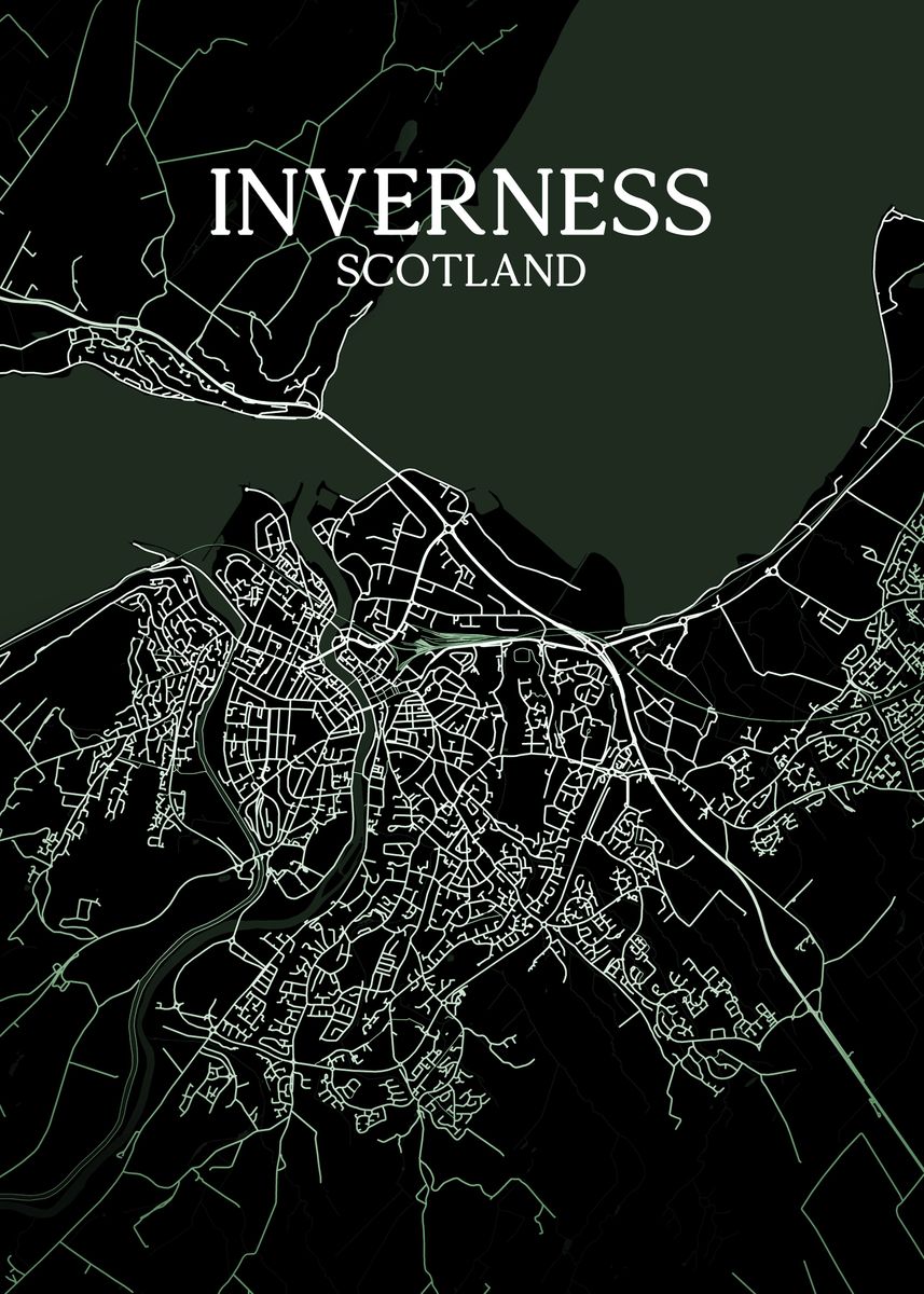 'Inverness 2' Poster by TSG Art | Displate
