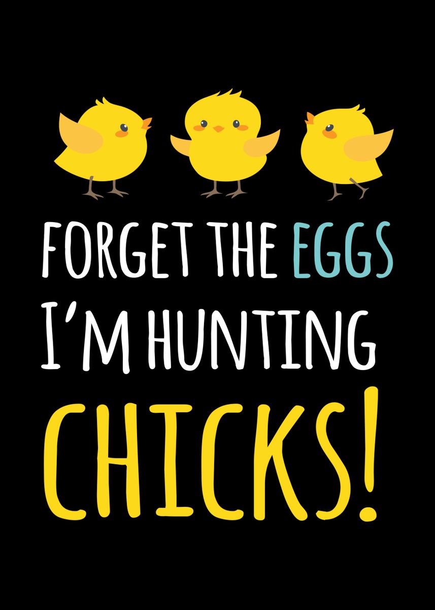 'Forget The Eggs' Poster, picture, metal print, paint by Mooon | Displate