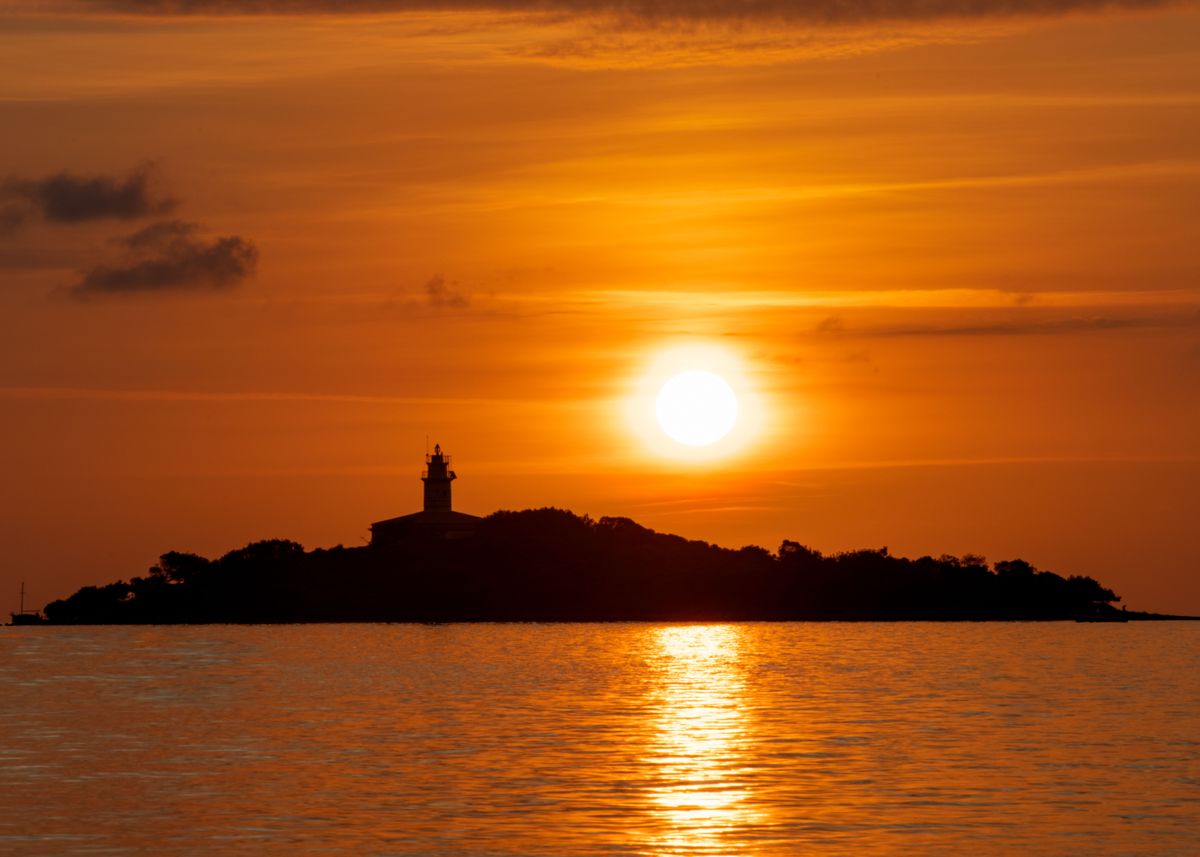 'Sunrise Alcanada' Poster by David Campling | Displate