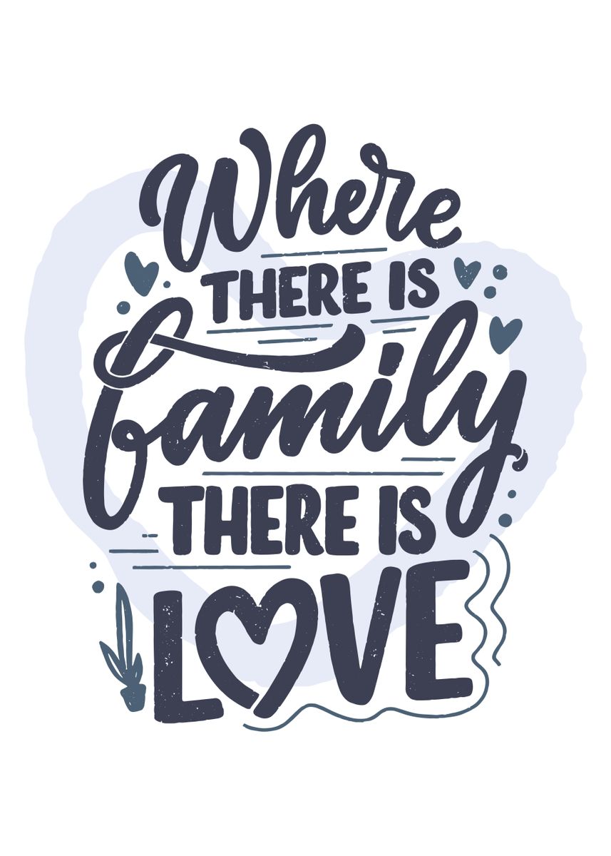 'FAMILY LOVE' Poster by StonerPlates | Displate