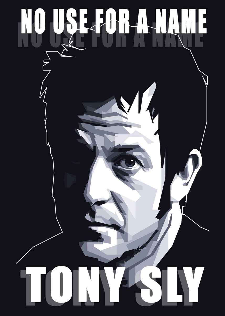 'tony sly ' Poster by Ipe Art | Displate