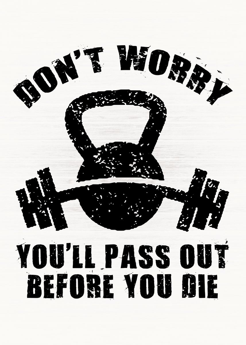 'Pass Out Before You Die' Poster, picture, metal print, paint by CHAN ...