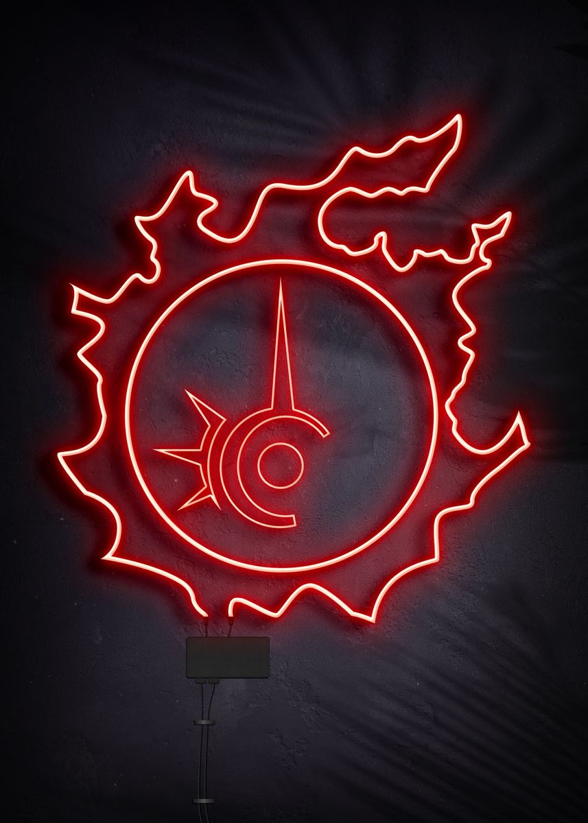 'Final Fantasy XIV RDM Neon' Poster, picture, metal print, paint by Ze ...