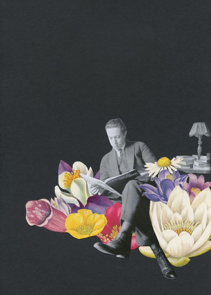 'Escapism' Poster, picture, metal print, paint by Cassia Beck | Displate