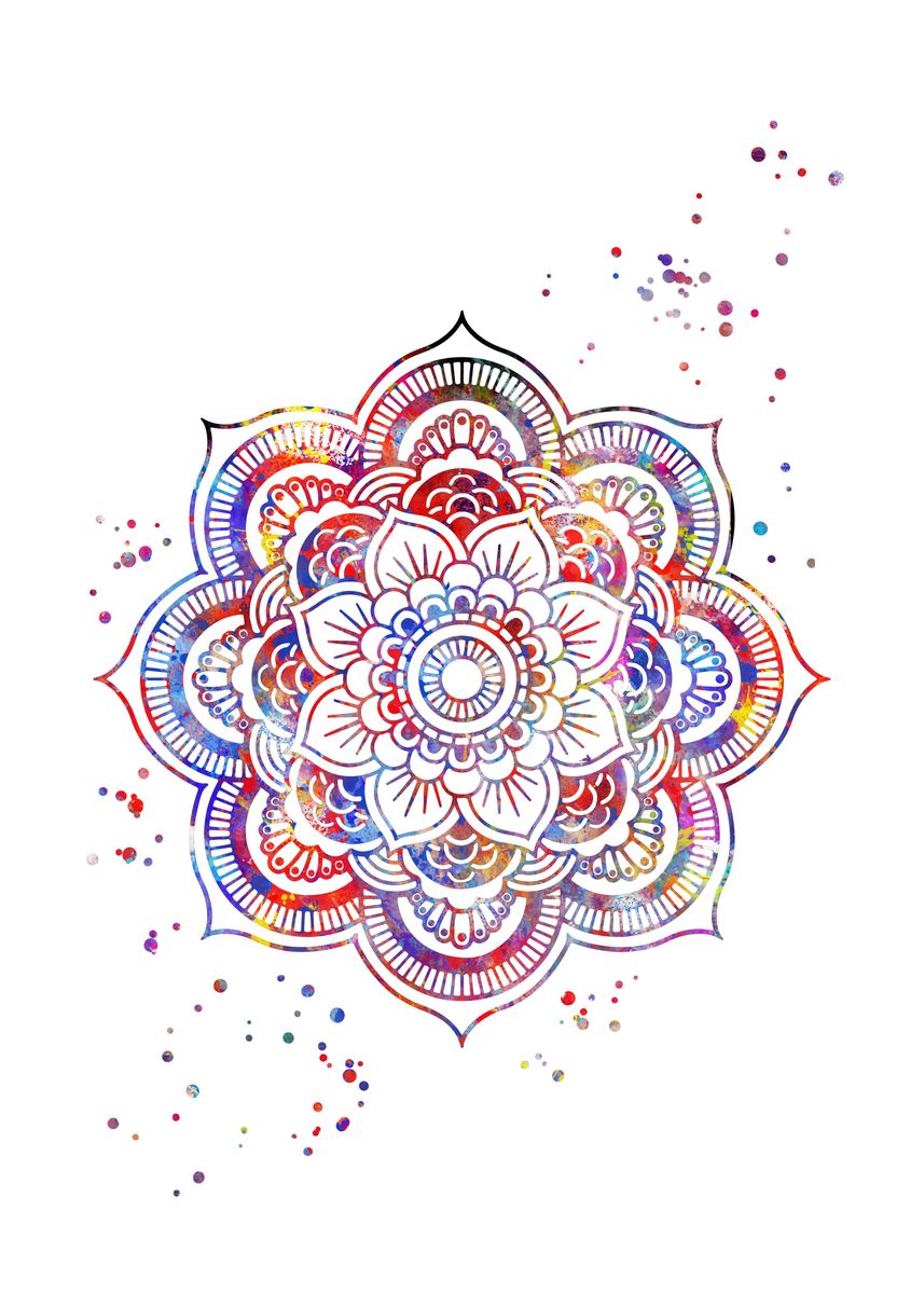 'Mandala ' Poster by RosaliasArt | Displate