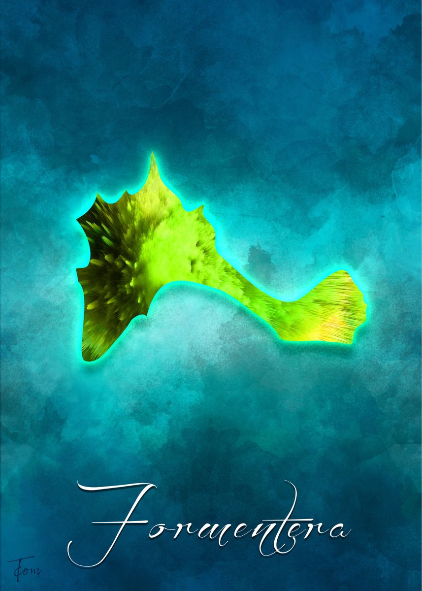 'Formentera' Poster by Petra Rommelfanger | Displate