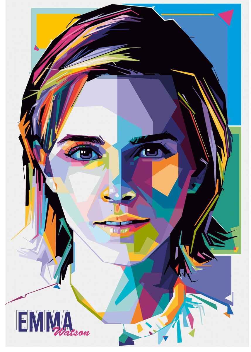 'emma watson' Poster, picture, metal print, paint by Idea Collection ...