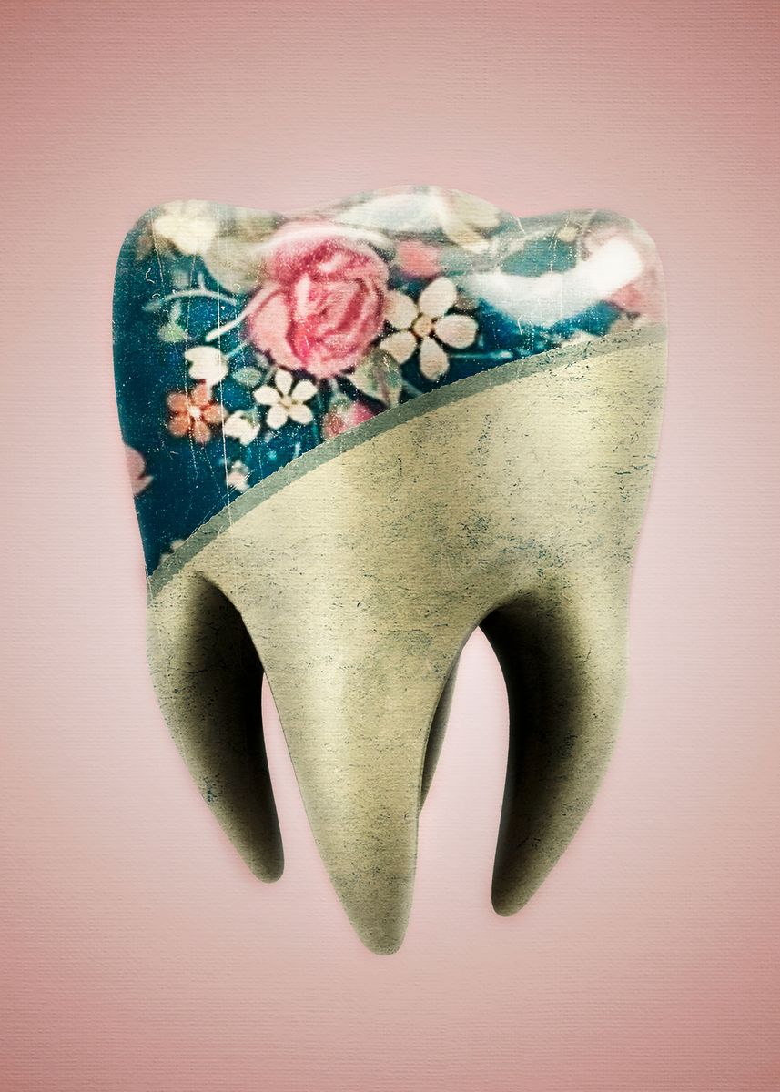 'Fancy Tooth' Poster by Petra Lederer | Displate