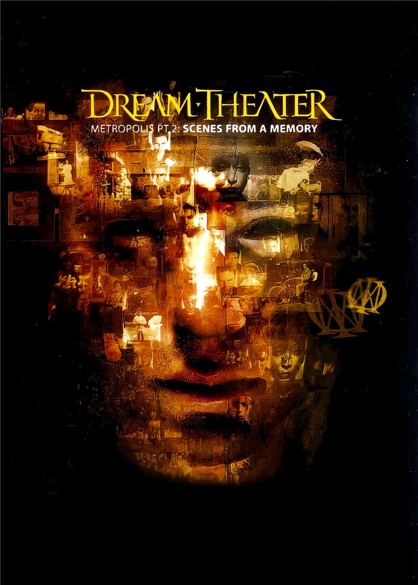 'Dream Theater' Poster, picture, metal print, paint by Jawhead fire ...