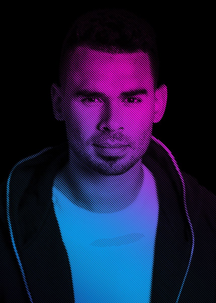 'afrojack' Poster by Trending Displate Posters | Displate