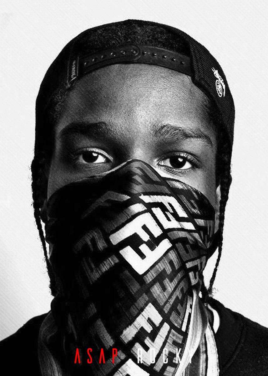 'Musician Hiphop Asap Rocky' Poster by TrexNa | Displate