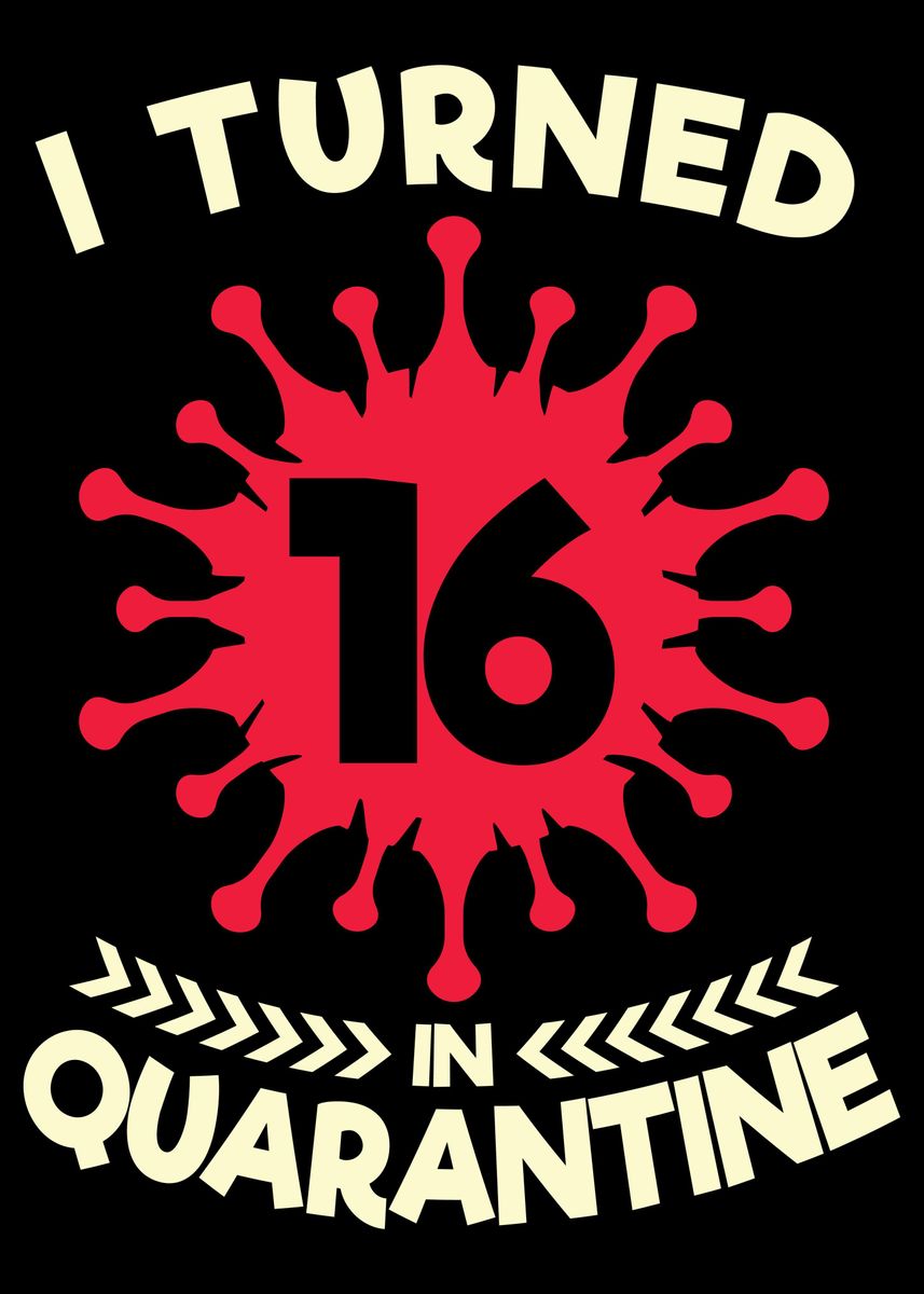 '16th Birthday' Poster by Hexor | Displate