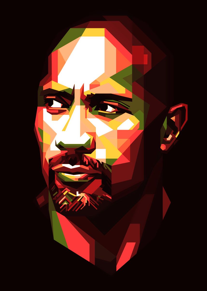 'the rock' Poster by Red Star | Displate