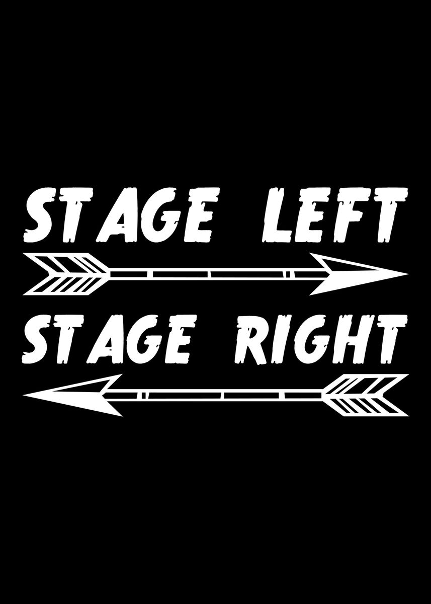 'Acting Actor Theater' Poster, picture, metal print, paint by Christian ...