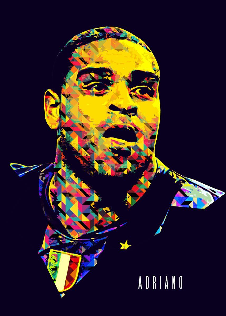 'Adriano' Poster, picture, metal print, paint by Trending Awesome ...