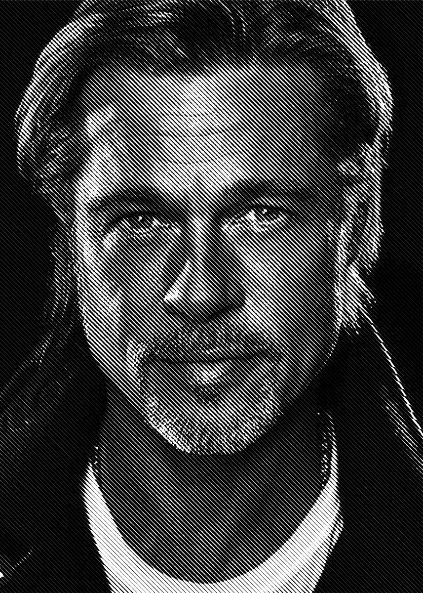 'Brad Pitt' Poster, picture, metal print, paint by Exclusive posters ...