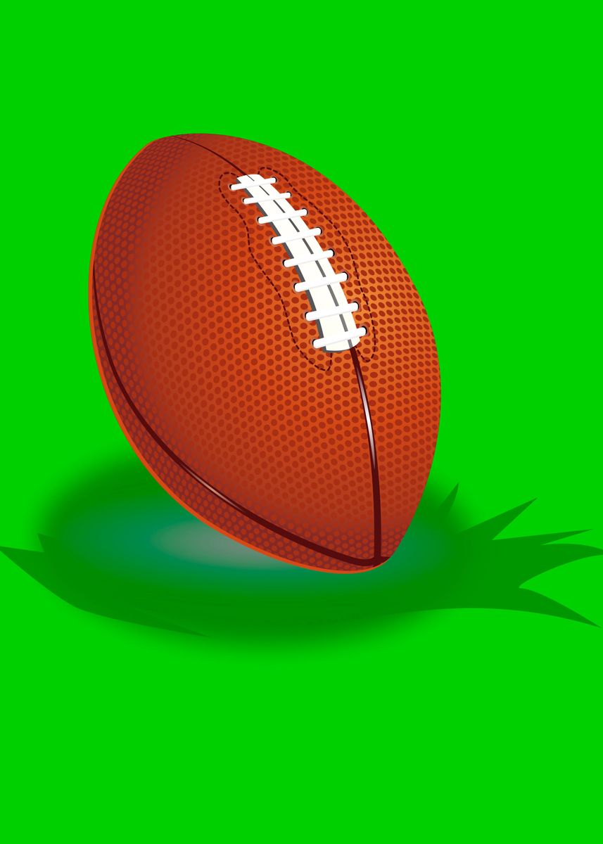 'football' Poster by Reboot Art | Displate