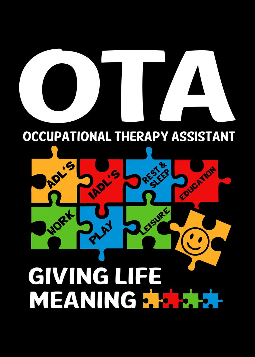 'Pediatric OTA' Poster by FunnyGifts | Displate