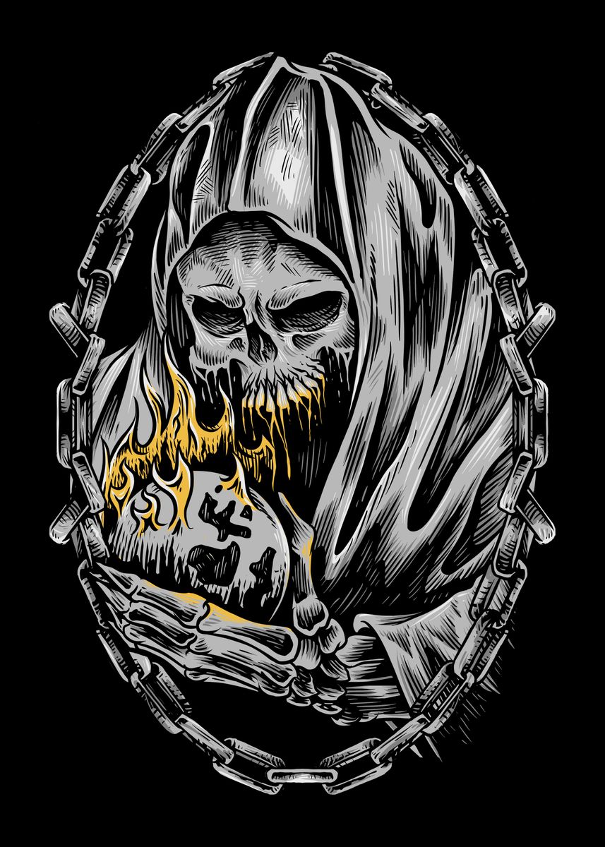 'One World' Poster, picture, metal print, paint by P3A Studio | Displate